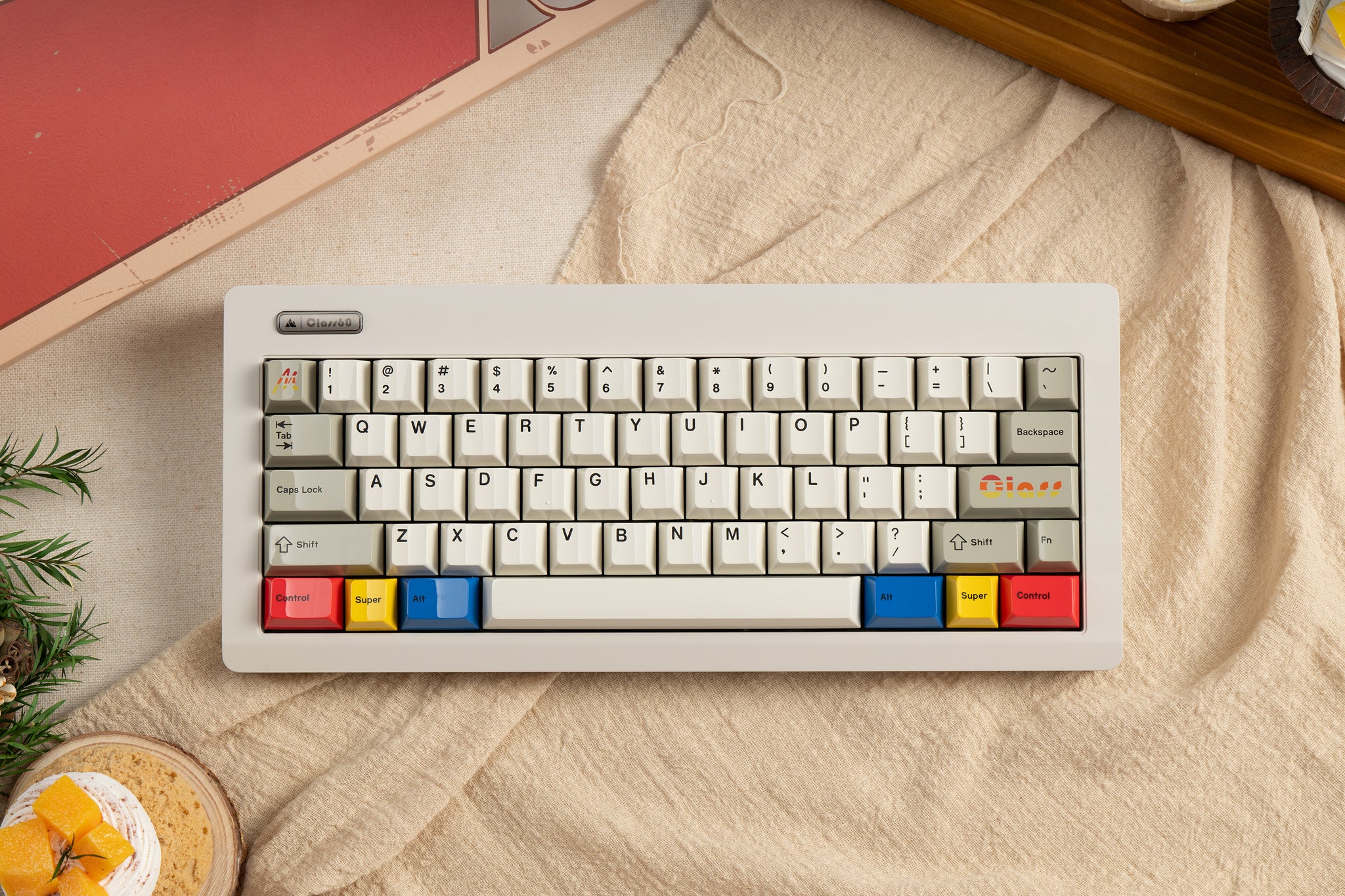 Glazed Beige Keycaps Sets - Pre-Order