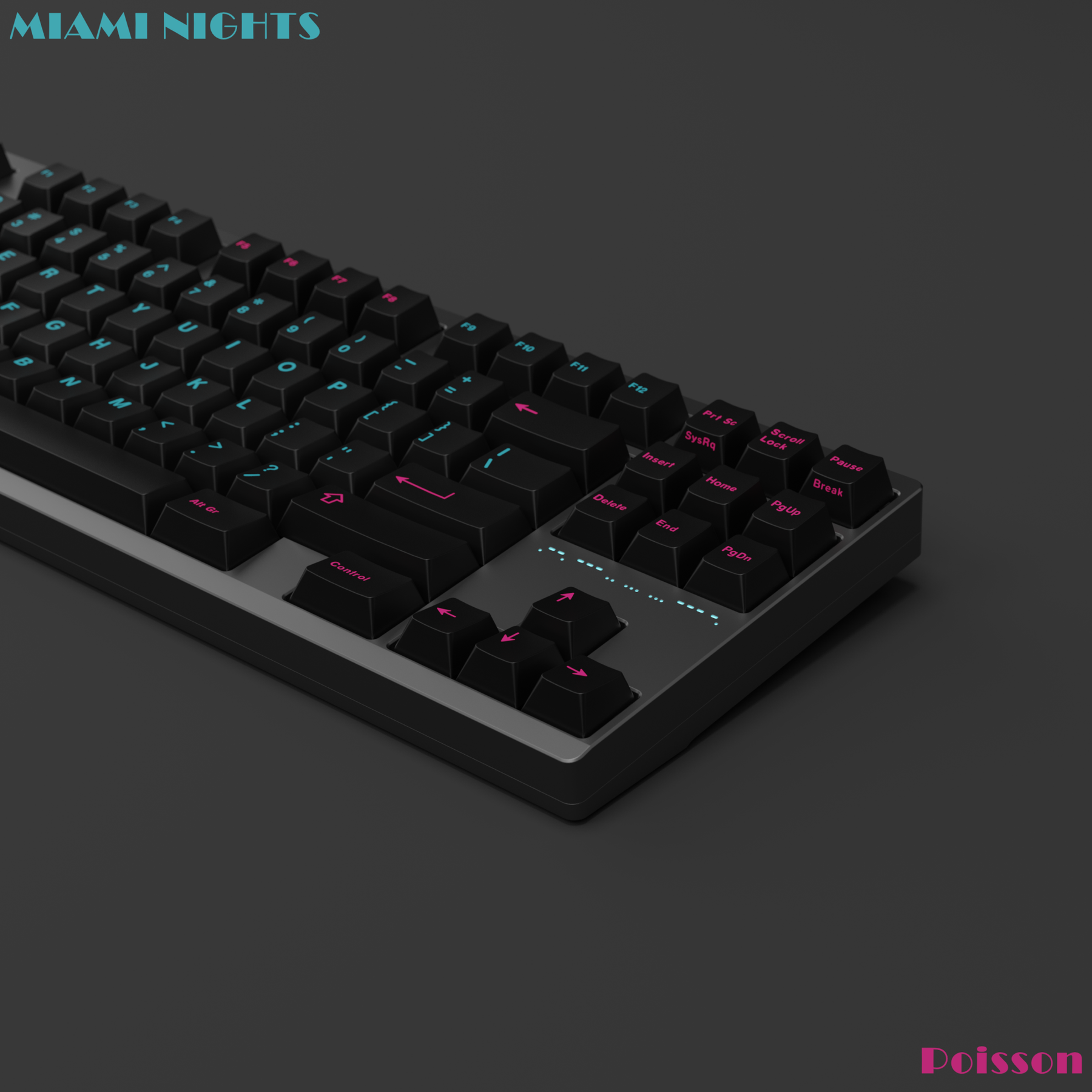 Miami Nights Keycap Set