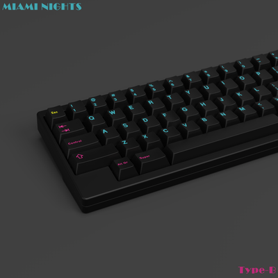 Miami Nights Keycap Set