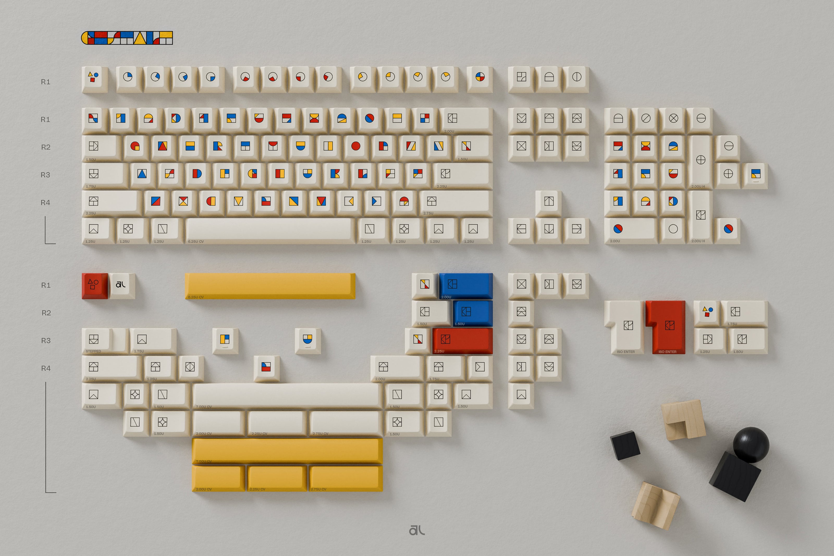Gestalt Keycap Set