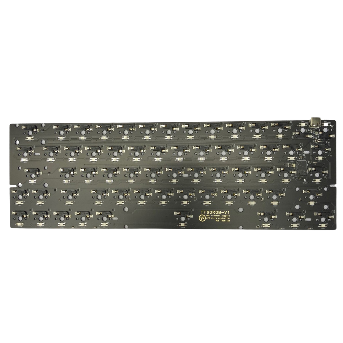 60% TF60 RGB v1 Hot-Swap PCB