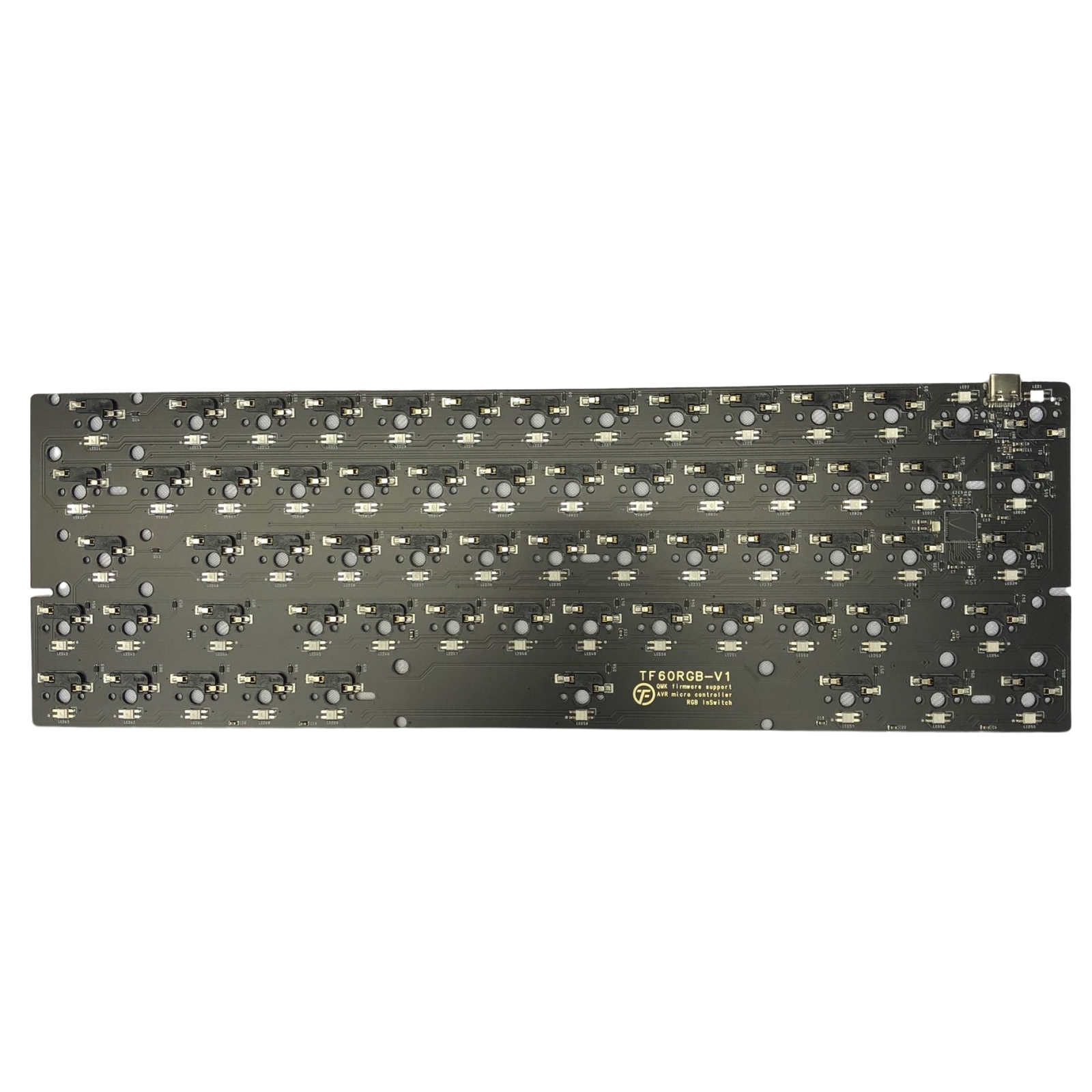 60% TF60 RGB v1 Hot-Swap PCB – KEYGEM